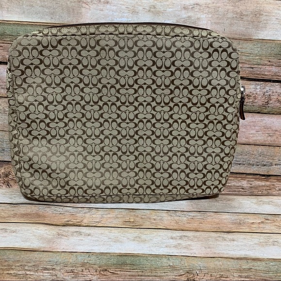 Coach | Accessories | Coach Laptop Sleeve In Signature Canvas | Poshmark